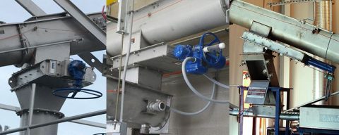 Slide Gate Actuator for Biosolids Sludge Storage - JMS