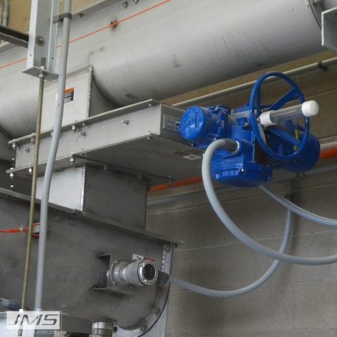 Slide Gate Actuator for Biosolids Sludge Storage - JMS
