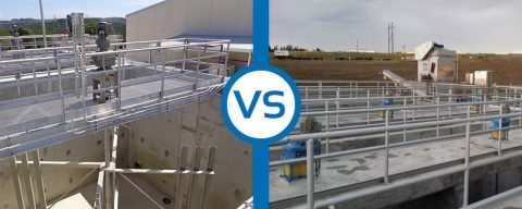 Vertical Paddle Wheel Flocculator vs Impeller Mixer Case History - JMS