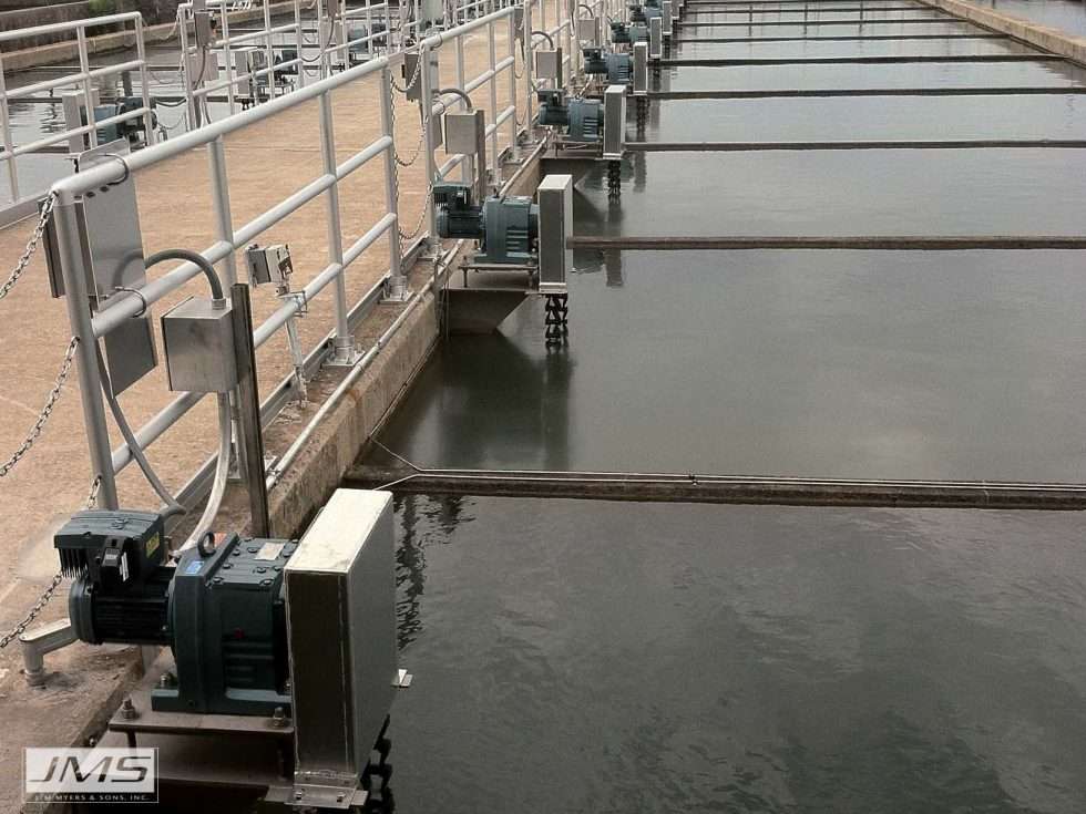 Mega-FLOC: Horizontal Paddle Wheel Flocculator System - JMS